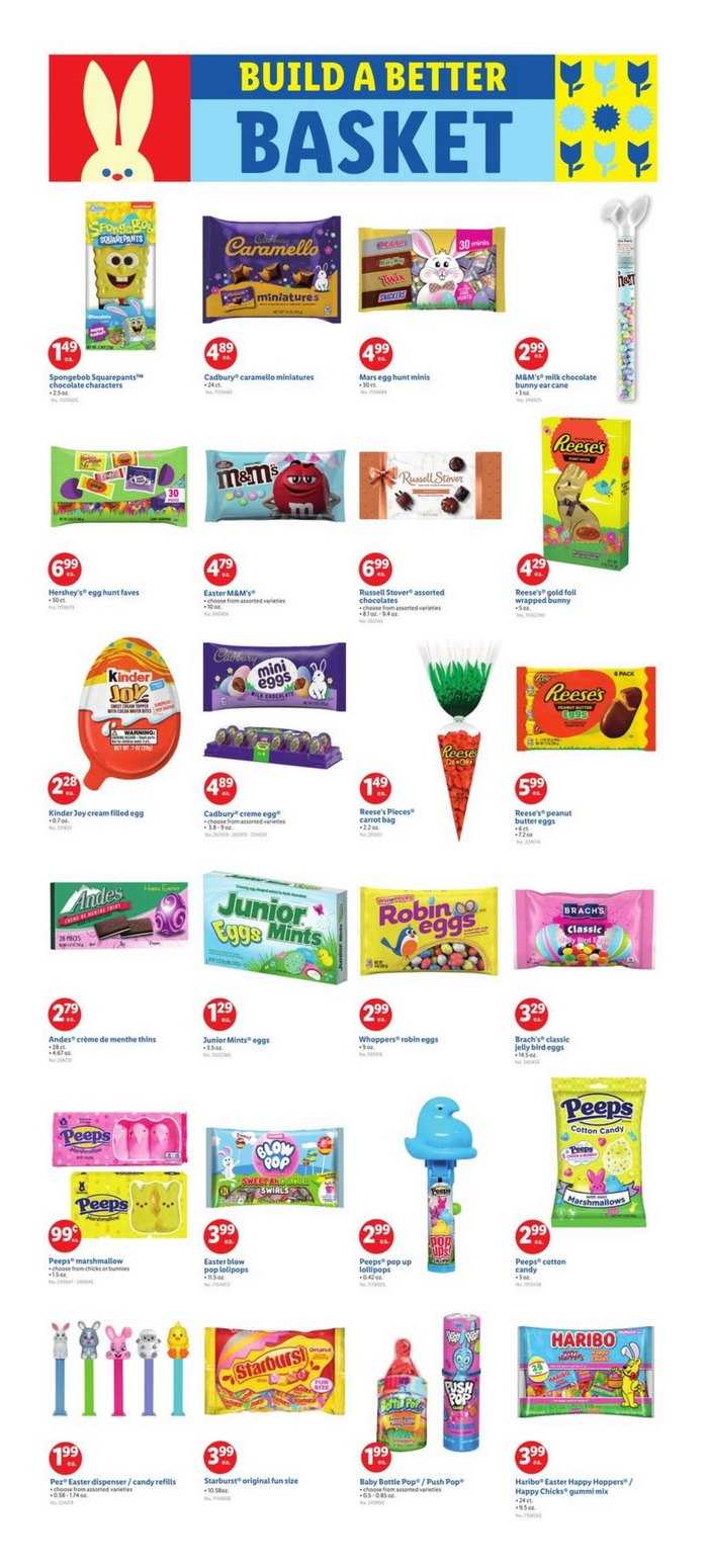 Lidl Weekly Ad Mar 21 – Mar 27, 2025 (Easter Promotion Included)