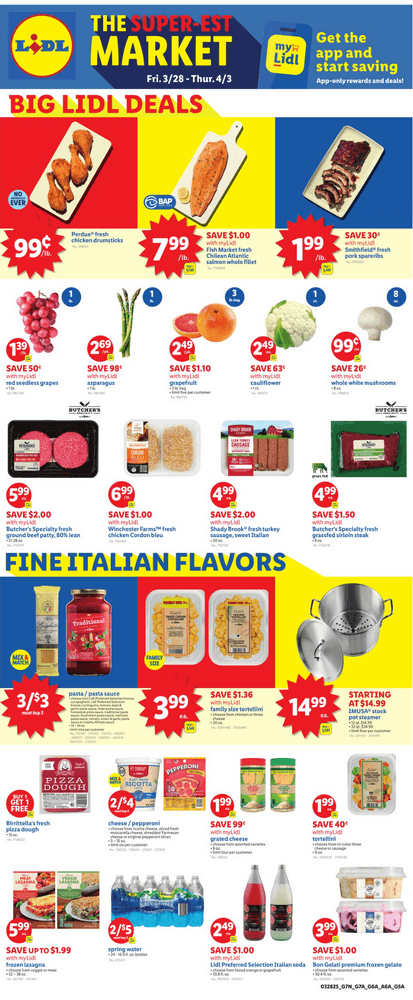 Lidl Weekly Ad Mar 28 – Apr 03, 2025 (Easter Promotion Included)