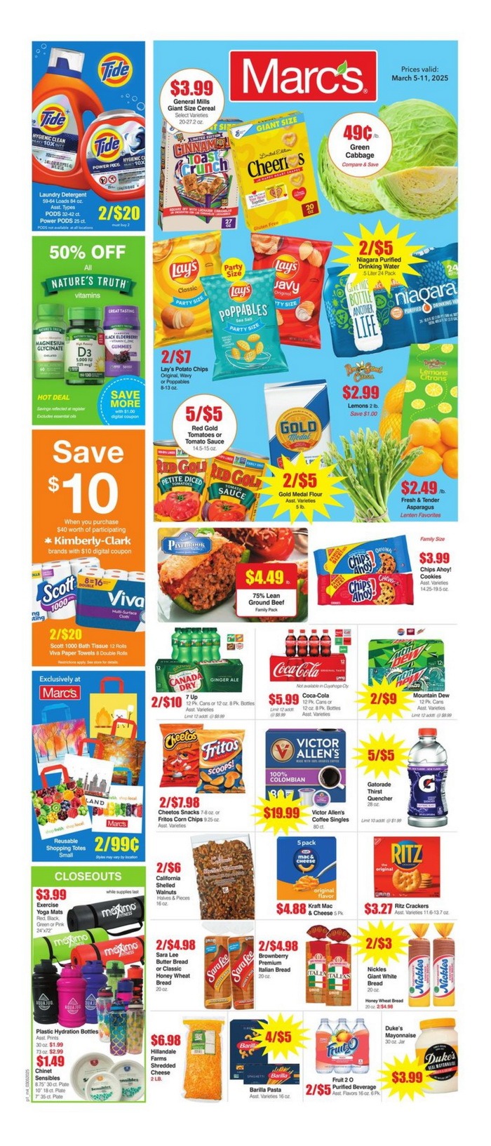 Marc's Weekly Ad Mar 05 – Mar 11, 2025