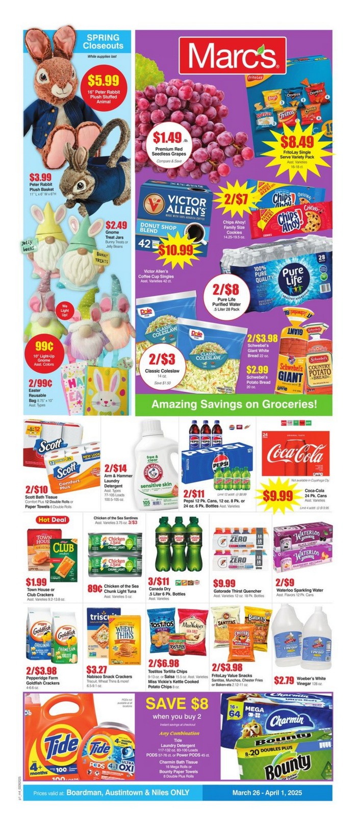 Marc's Weekly Ad Mar 26 – Apr 01, 2025 (Easter Promotion Included)