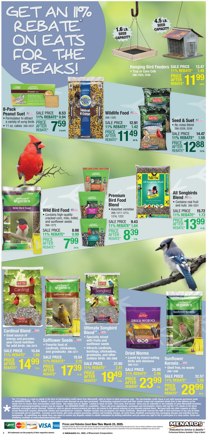 Menards Home Essentials Ad Mar 13 – Mar 23, 2025