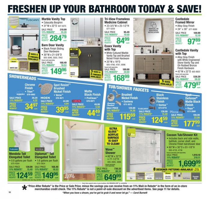 Menards Weekly Ad Mar 13 – Mar 23, 2025