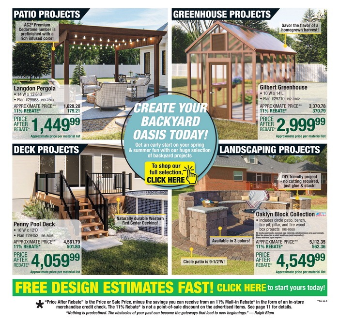 Menards Weekly Ad Mar 27 – Apr 06, 2025