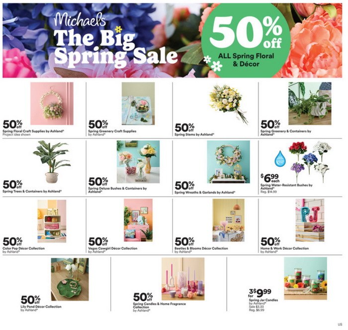 Michaels Weekly Ad Mar 02 – Mar 08, 2025 (Easter Promotion Included)