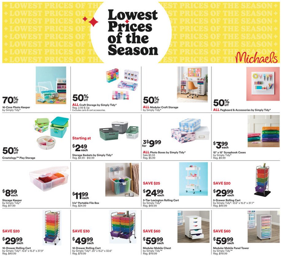 Michaels Weekly Ad Mar 28 – Apr 06, 2025 (Easter Day Promotion Included)
