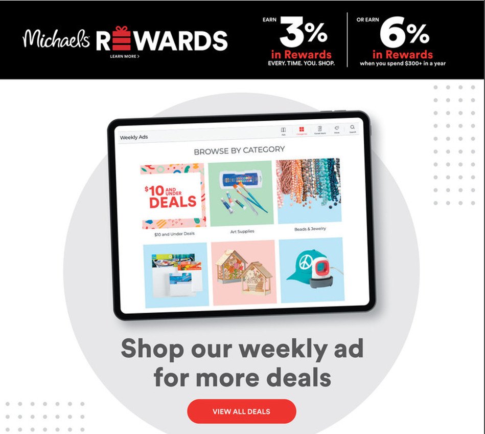 Michaels Weekly Ad Mar 28 – Apr 06, 2025 (Easter Day Promotion Included)