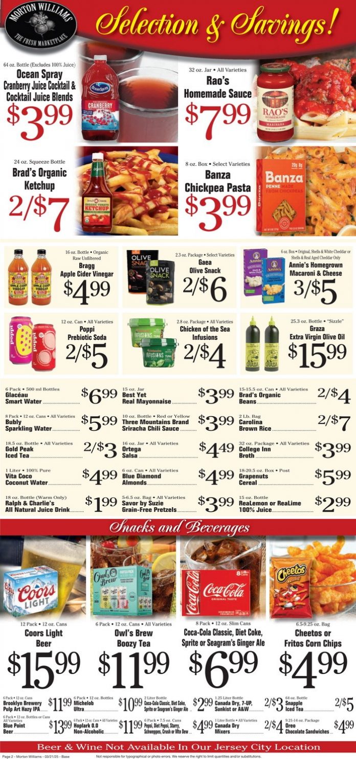 Morton Williams Weekly Ad Mar 21 – Mar 27, 2025