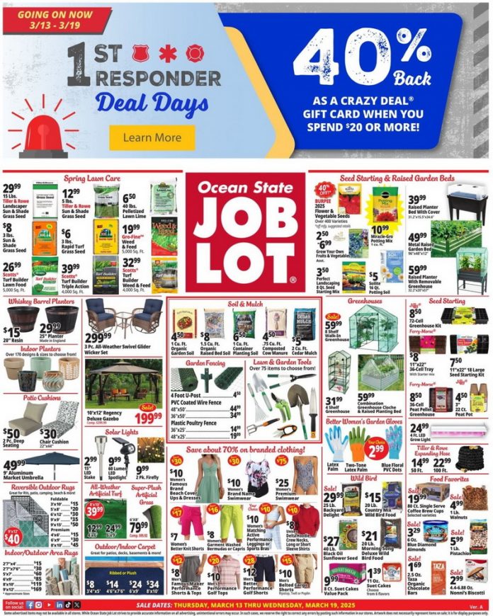 Ocean State Job Lot Weekly Ad Mar 13 – Mar 19, 2025