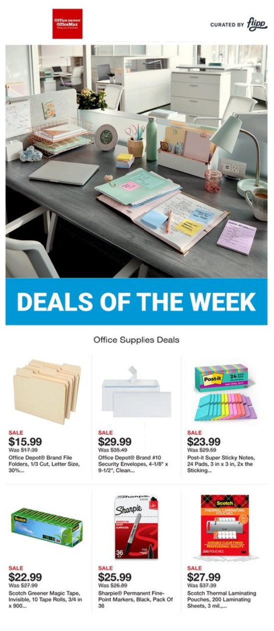Office Depot Weekly Ad Mar 10 – Mar 16, 2025
