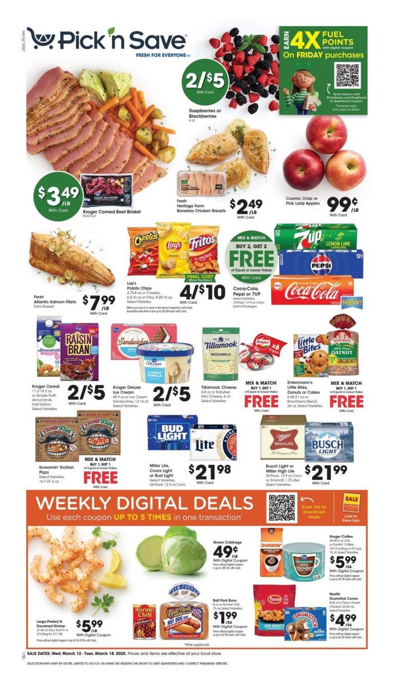 Pick 'n Save Weekly Ad Mar 12 – Mar 18, 2025