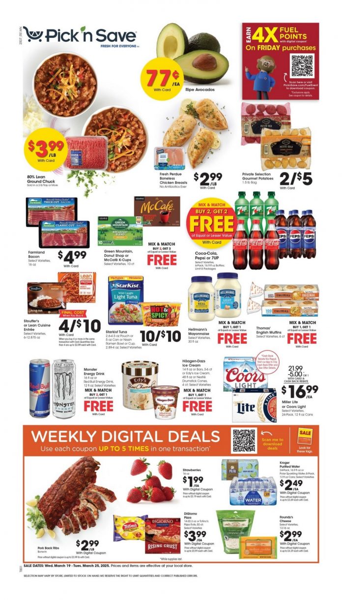Pick 'n Save Weekly Ad Mar 19 – Mar 25, 2025