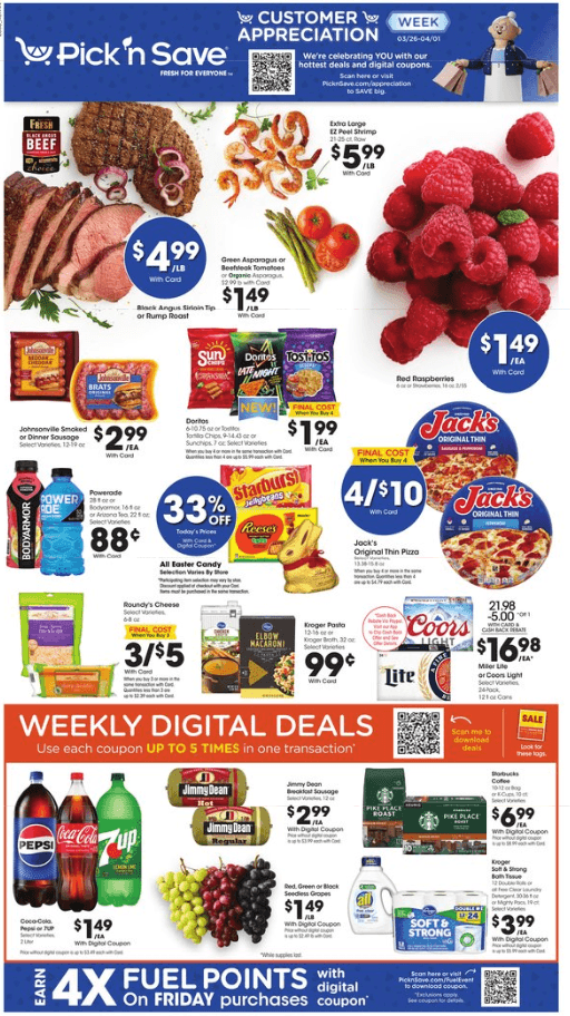Pick 'n Save Weekly Ad Mar 26 – Apr 01, 2025 (Easter Promotion Included)