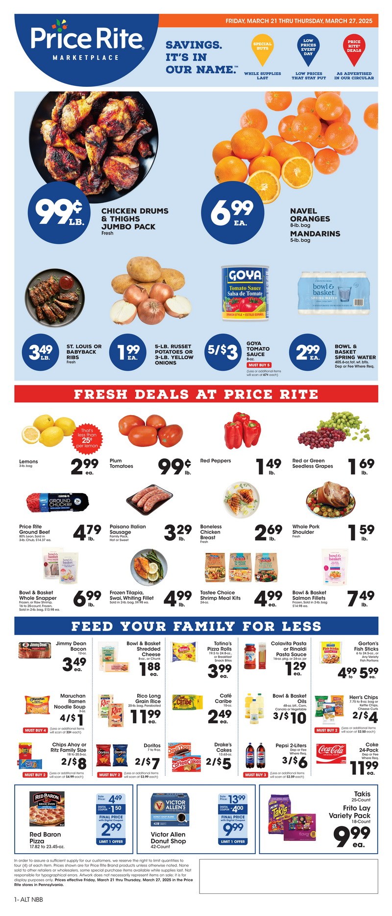 Price Rite Weekly Ad Mar 21 – Mar 27, 2025