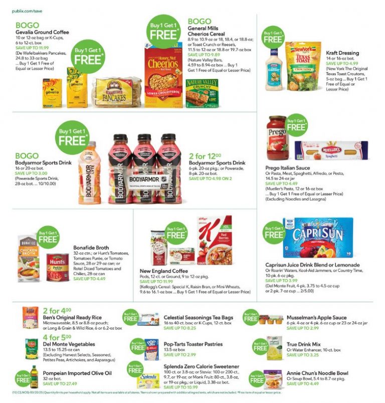 Publix Weekly Ad Mar 19 – Mar 25, 2025