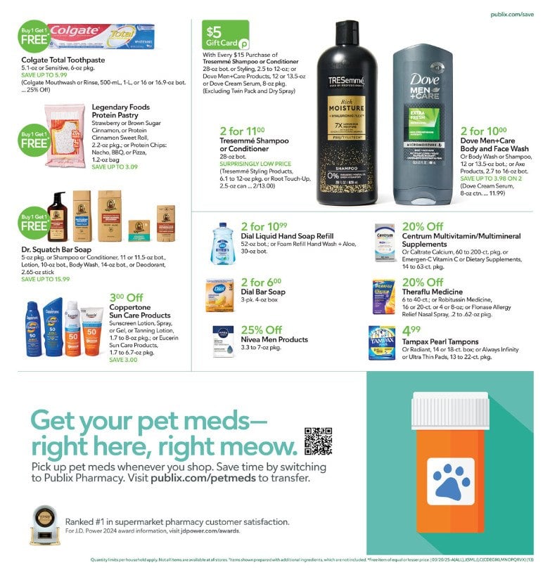 Publix Weekly Ad Mar 19 – Mar 25, 2025 - Part 2