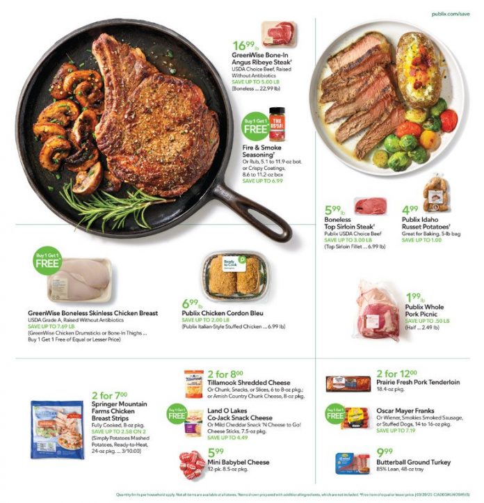 Publix Weekly Ad Mar 19 – Mar 25, 2025