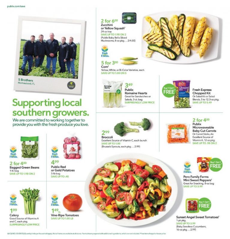 Publix Weekly Ad Mar 19 – Mar 25, 2025