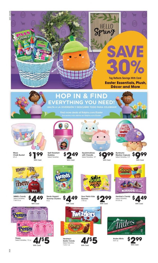 Ralphs Weekly Ad Mar 19 – Mar 25, 2025