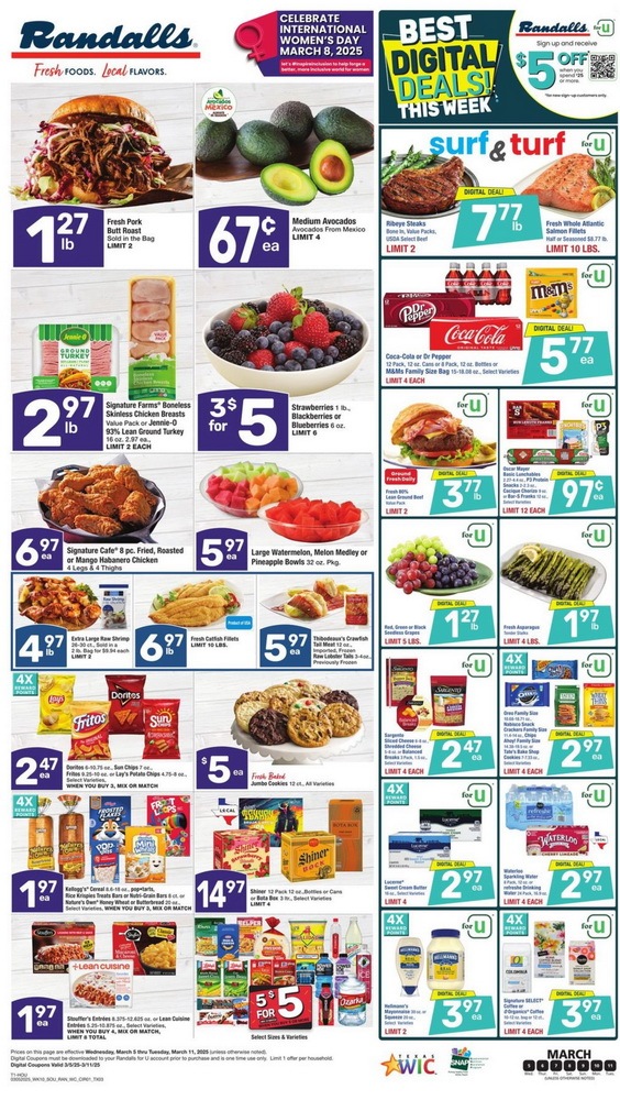 Randalls Weekly Ad Mar 05 – Mar 11, 2025