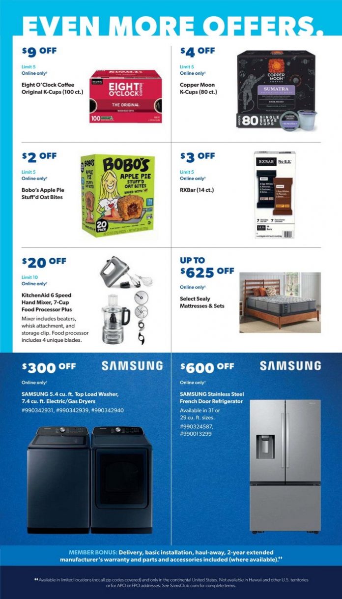Sam's Club Instant Savings Ad Mar 12 – Apr 06, 2025 (Easter Promotion ...