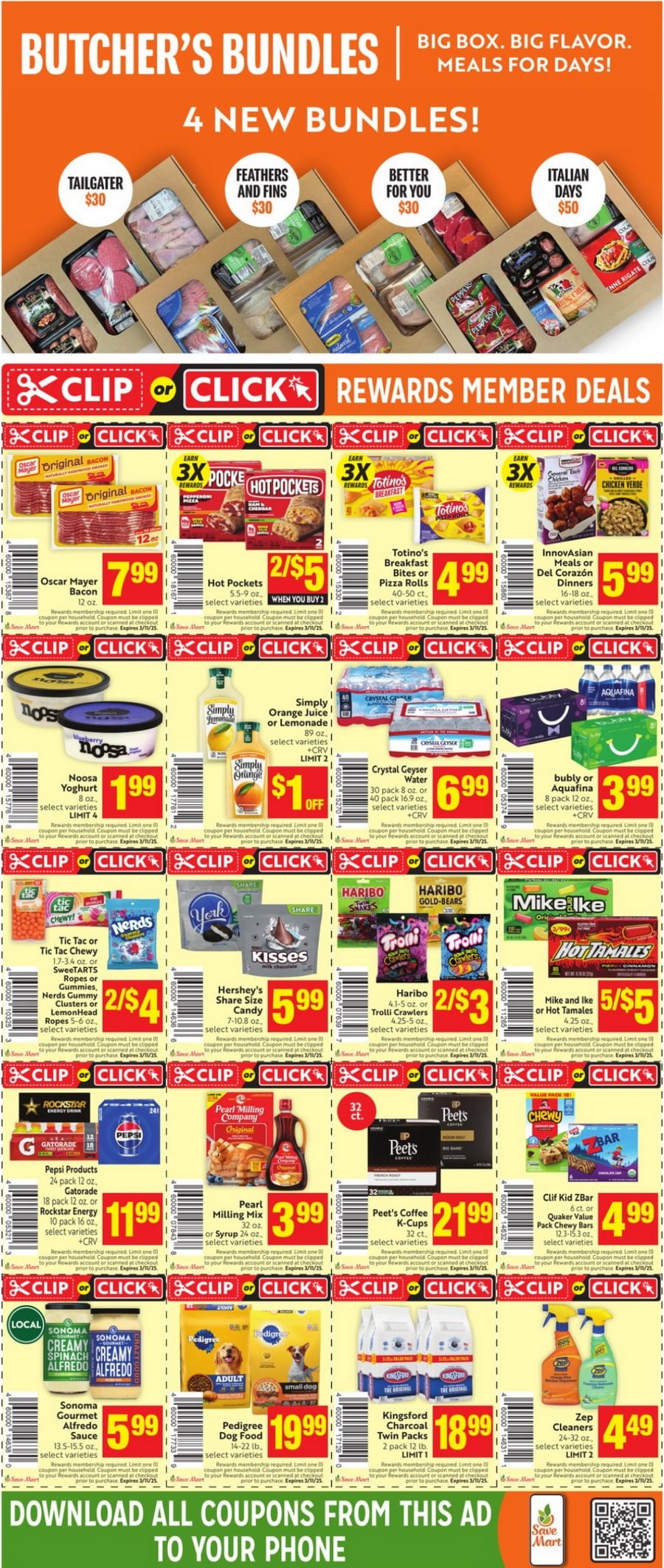 Save Mart Supermarkets Weekly Ad Mar 05 – Mar 11, 2025