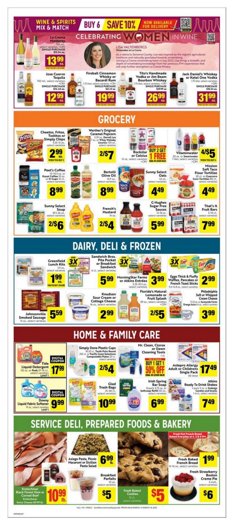 Save Mart Supermarkets Weekly Ad Mar 12 – Mar 18, 2025 (St. Patrick's ...