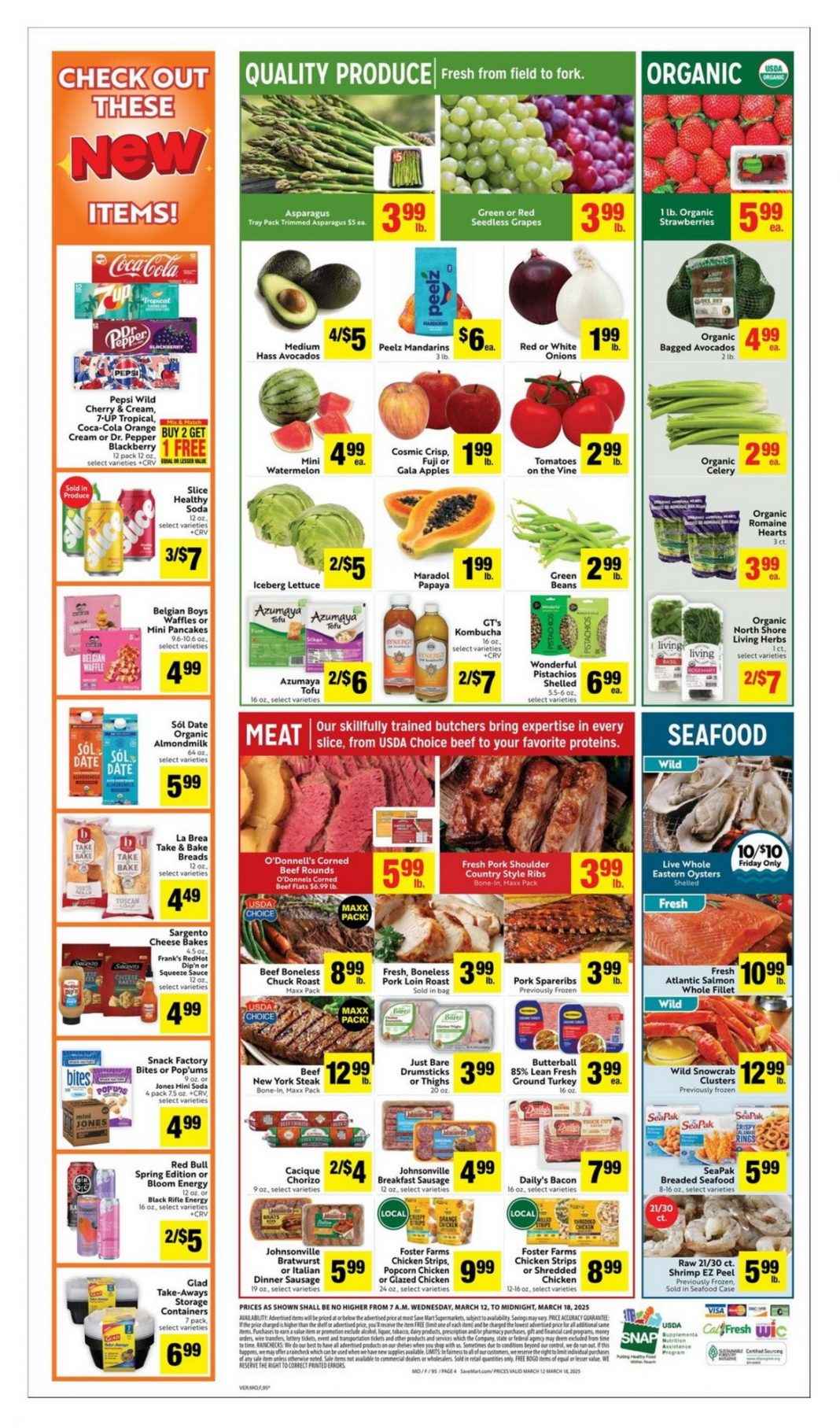 Save Mart Supermarkets Weekly Ad Mar 12 – Mar 18, 2025 (St. Patrick's ...