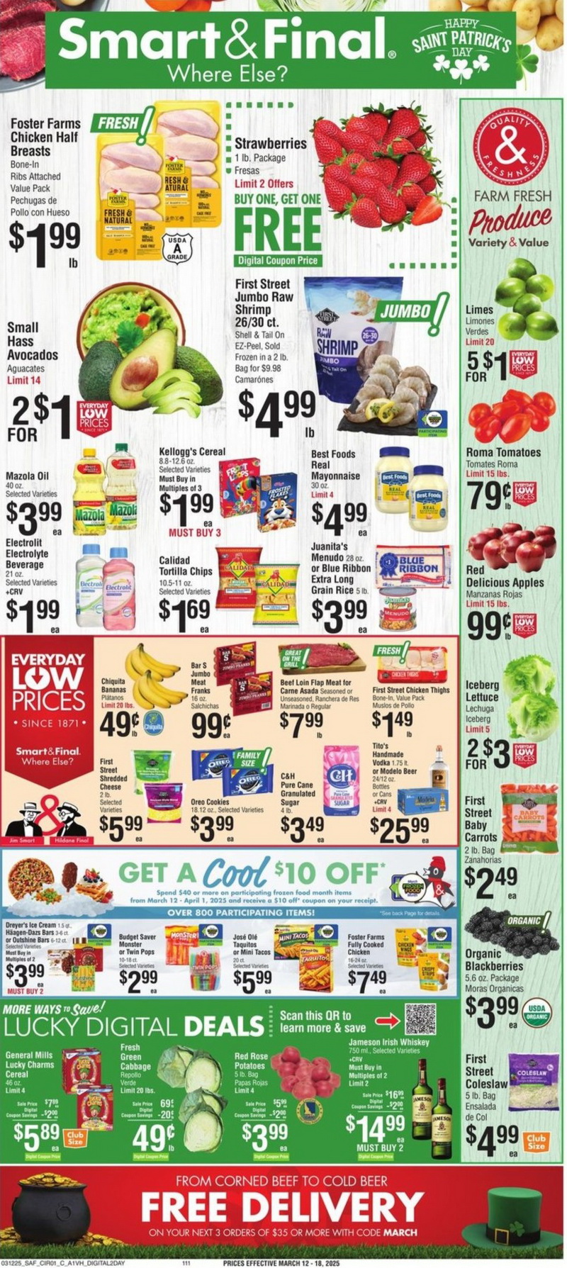 Smart & Final Weekly Ad Mar 12 – Mar 18, 2025
