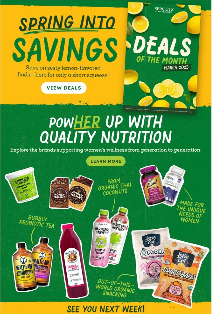 Sprouts Weekly Ad Mar 19 – Mar 25, 2025