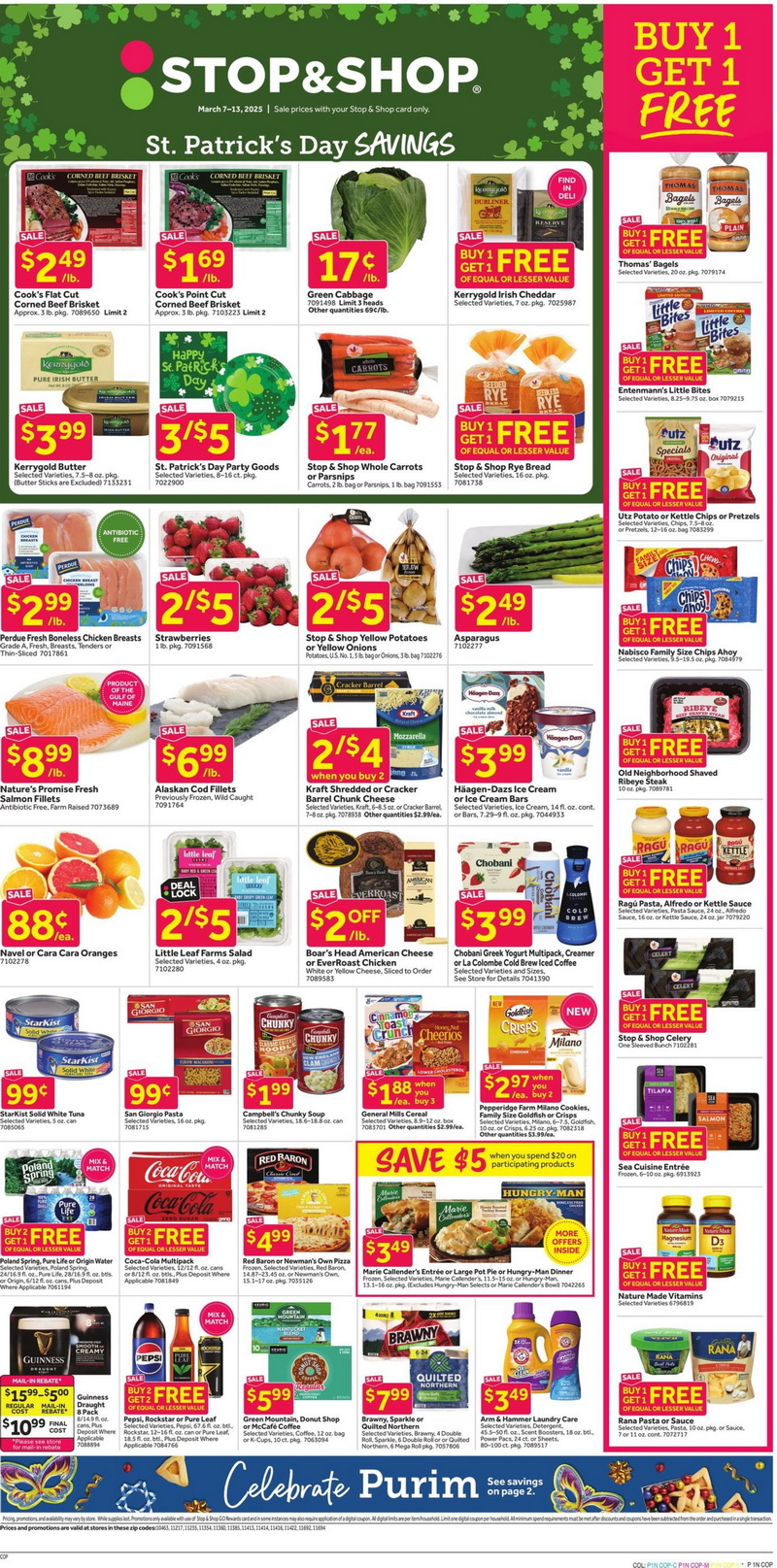 Stop & Shop Weekly Ad Mar 07 – Mar 13, 2025
