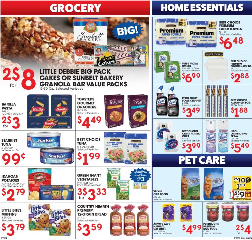Sunshine Foods Weekly Ad Mar 05 – Mar 11, 2025