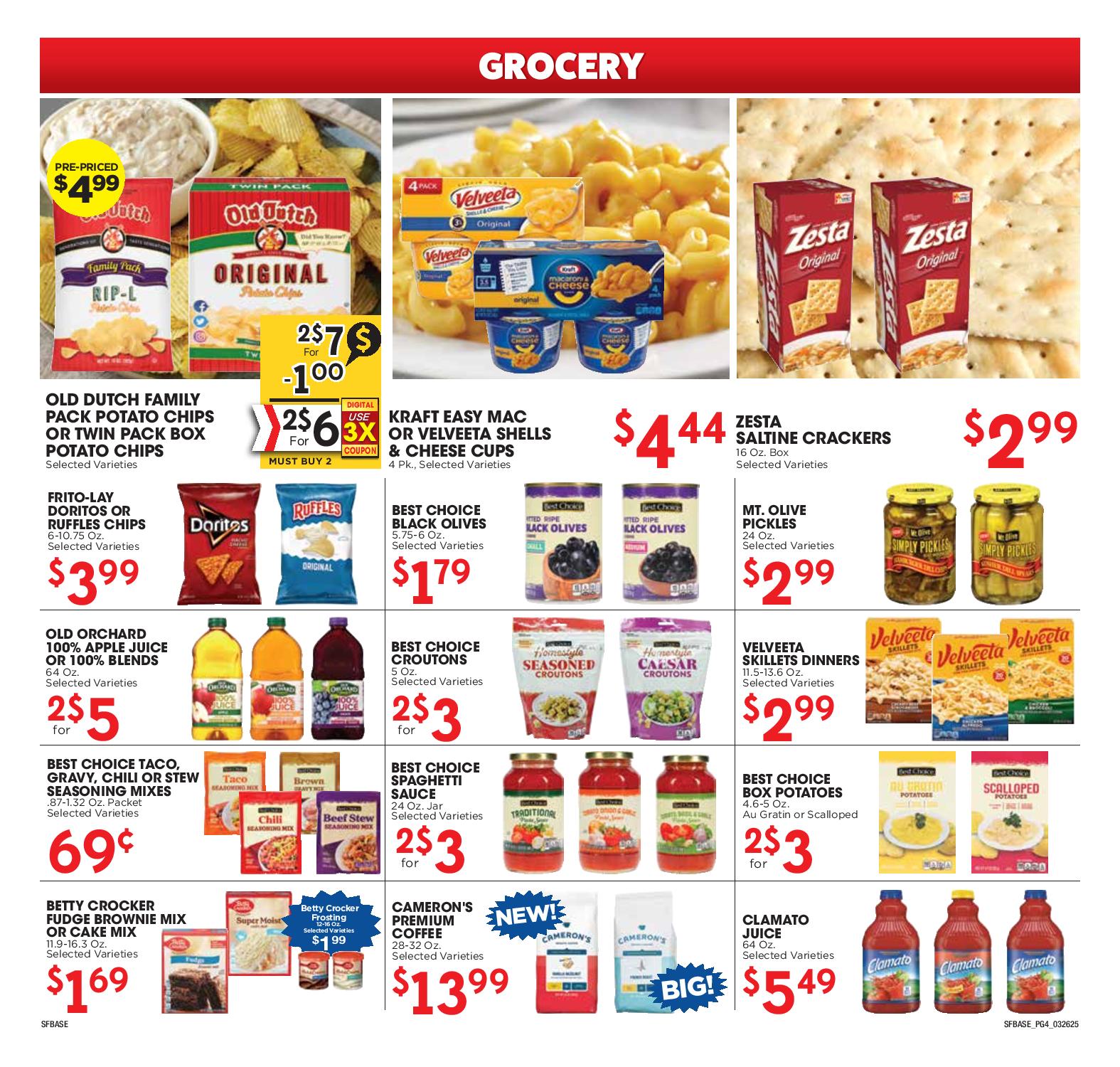 Sunshine Foods Weekly Ad Mar 26 – Apr 01, 2025