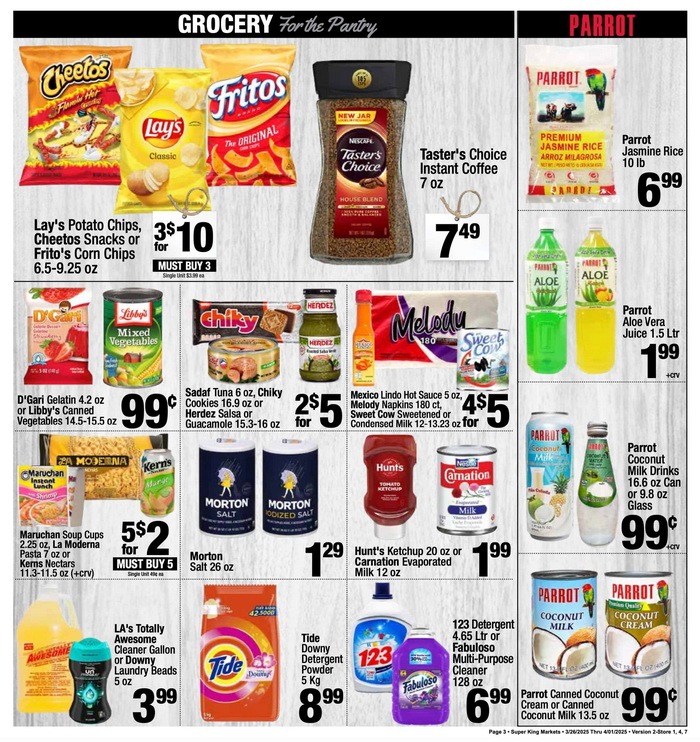 Super King Weekly Ad Mar 26 – Apr 01, 2025