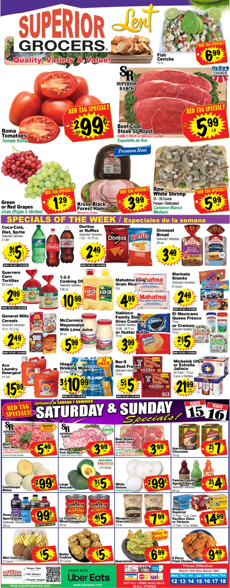 Superior Grocers Weekly Ad Mar 12 – Mar 18, 2025