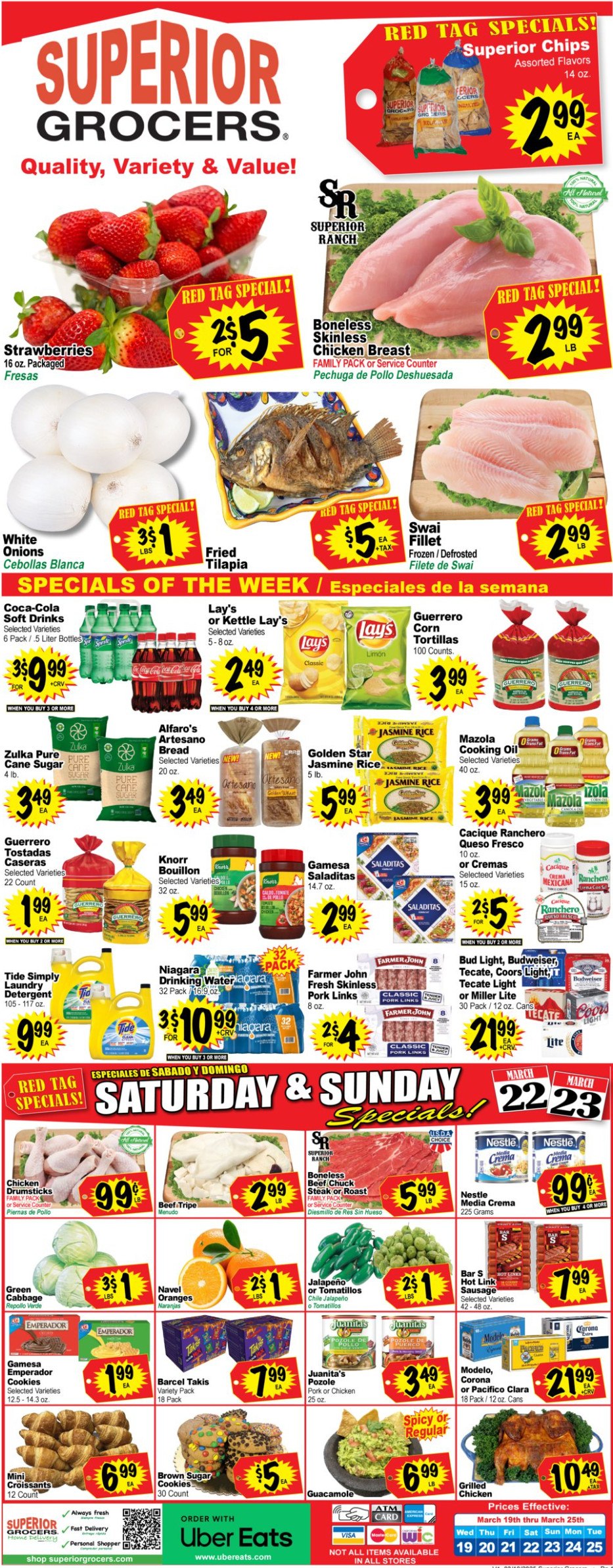 Superior Grocers Weekly Ad Mar 19 – Mar 25, 2025