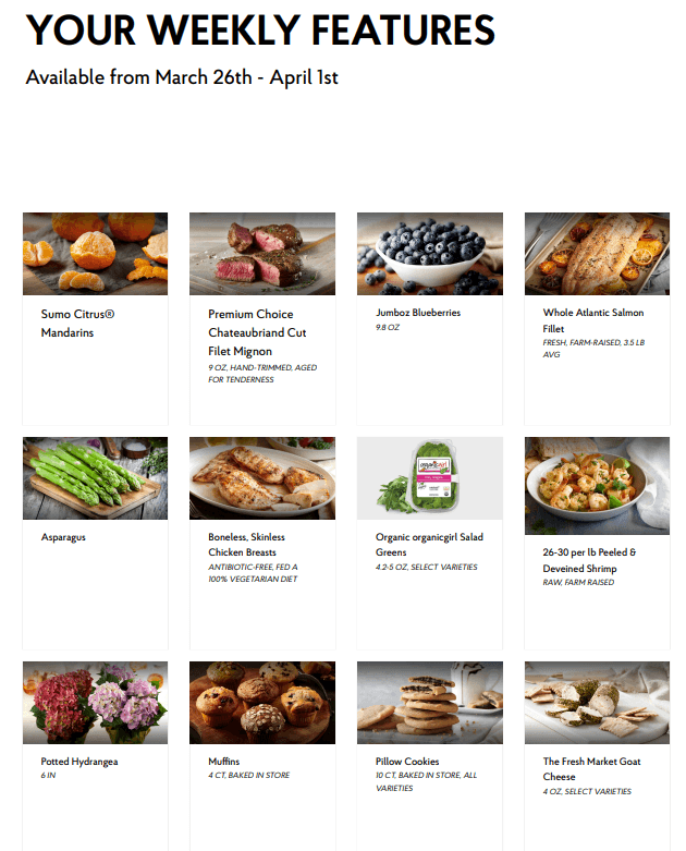 The Fresh Market Weekly Ad Mar 26 – Apr 01, 2025