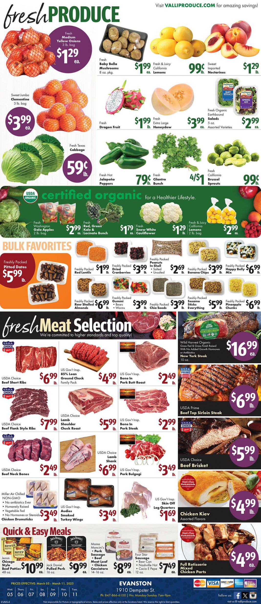 Valli Produce Weekly Ad Mar 05 – Mar 11, 2025
