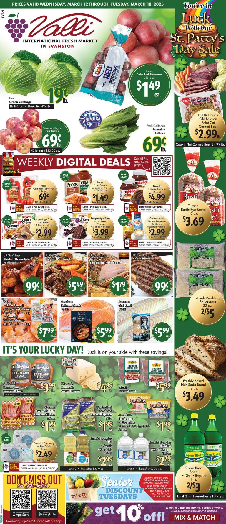 Valli Produce Weekly Ad Mar 12 – Mar 18, 2025 (St. Patrick's Day ...
