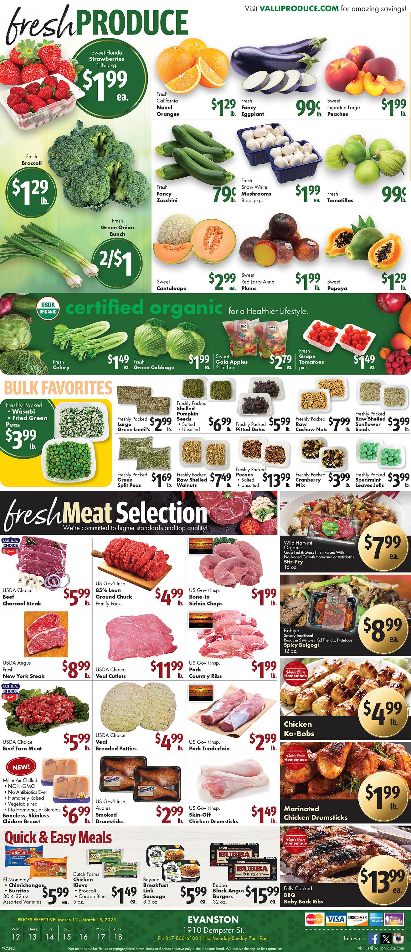 Valli Produce Weekly Ad Mar 12 – Mar 18, 2025 (St. Patrick's Day ...