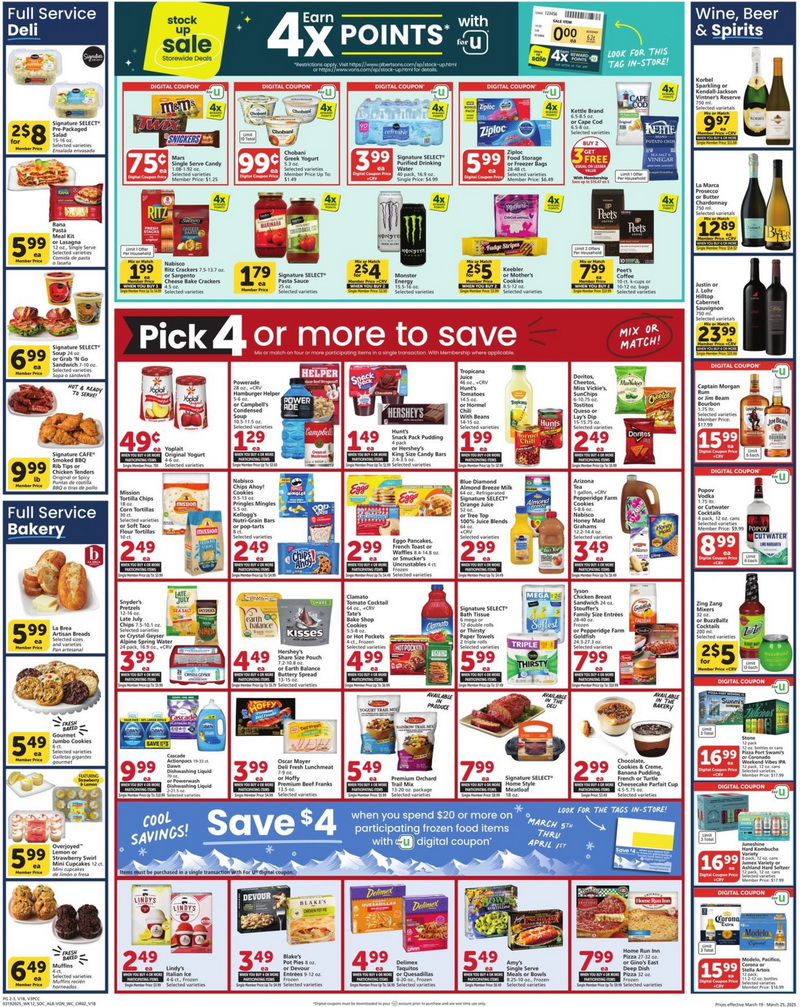 Vons Weekly Ad Mar 19 – Mar 25, 2025
