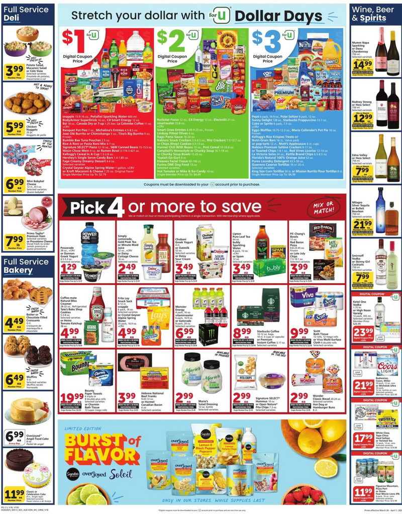 Vons Weekly Ad Mar 26 – Apr 01, 2025