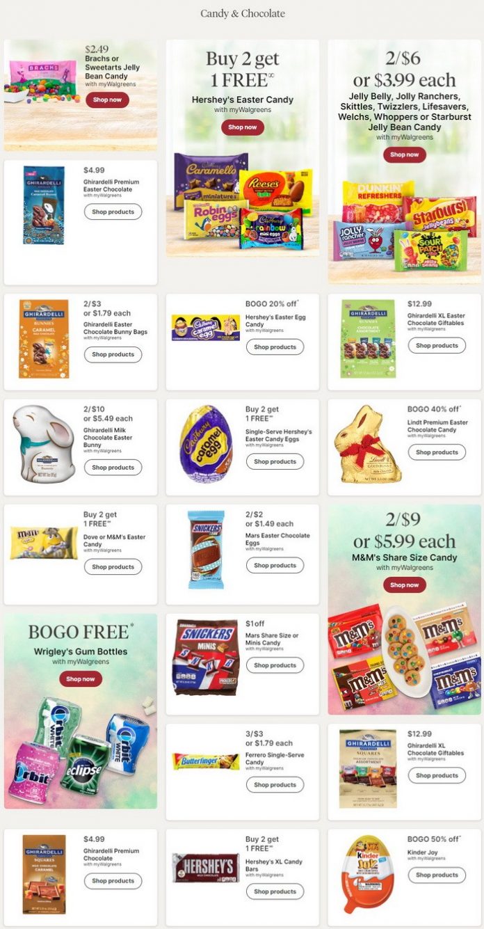 Walgreens Weekly Ad Mar 30 – Apr 05, 2025 (Easter Promotion Included)