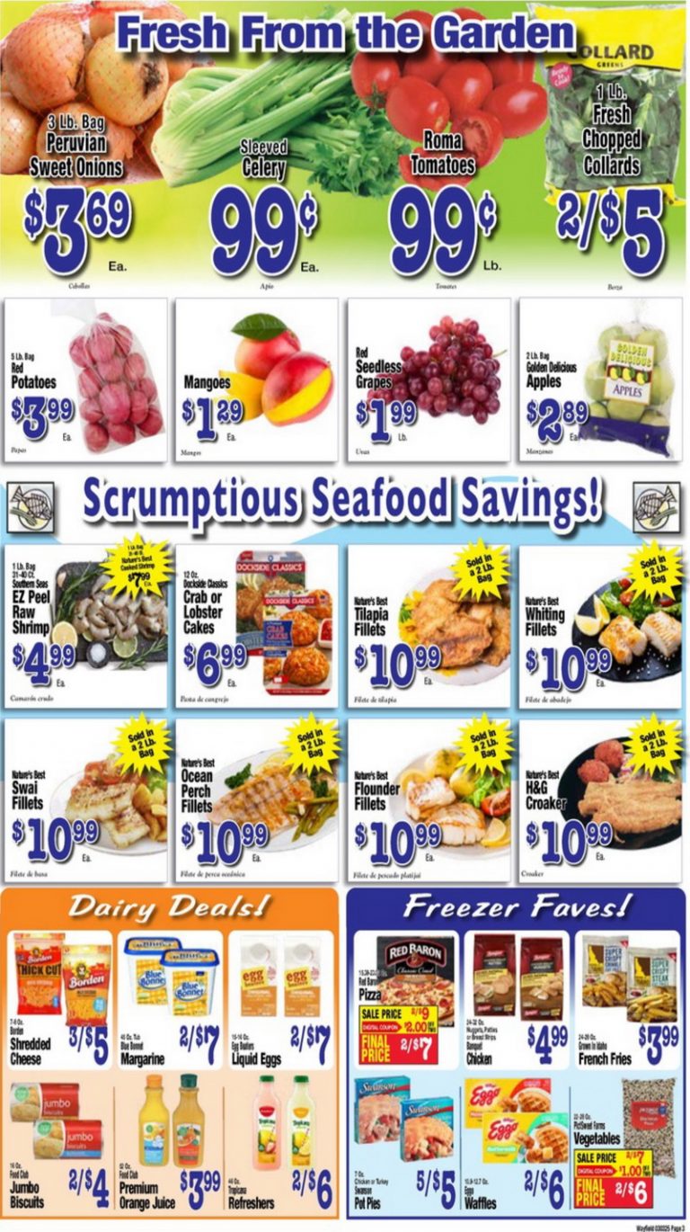 Wayfield Foods Weekly Ad Mar 03 – Mar 09, 2025