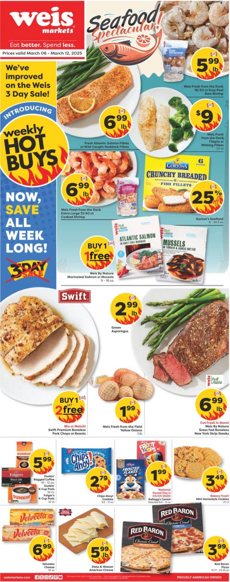Weis Markets Weekly Ad Mar 06 – Mar 12, 2025 (St. Patrick's Day ...