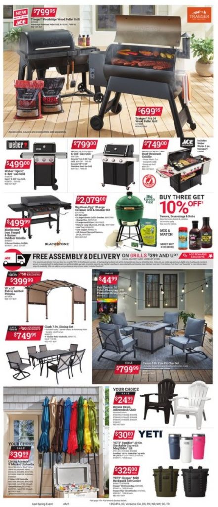 ACE Hardware Spring Event Ad Apr 16 – Apr 29, 2025