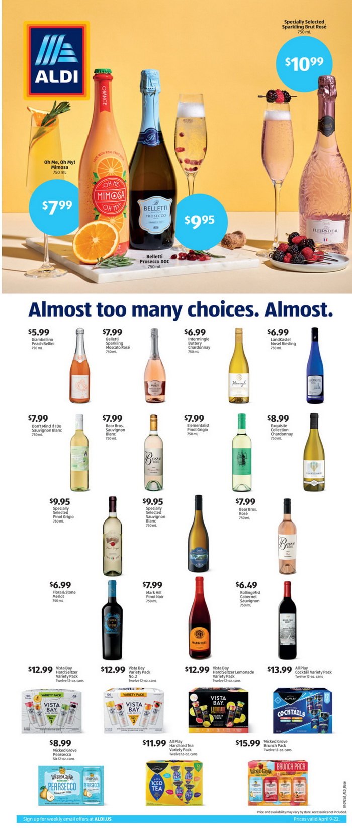 ALDI Weekly Ad Apr 09 – Apr 15, 2025 (Easter Promotion Included)