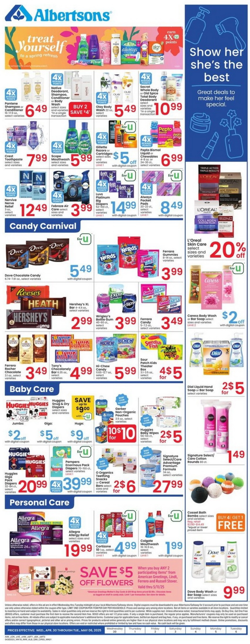 Albertsons Weekly Ad Apr 30 – May 06, 2025