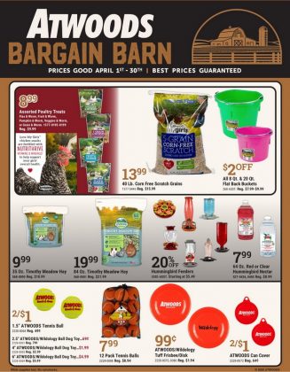 Atwoods Monthly Ad Apr 01 – Apr 30, 2025
