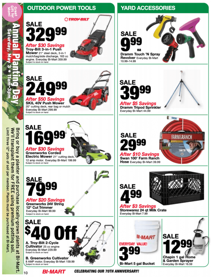 Bi-Mart Weekly Ad Apr 29 – May 19, 2025