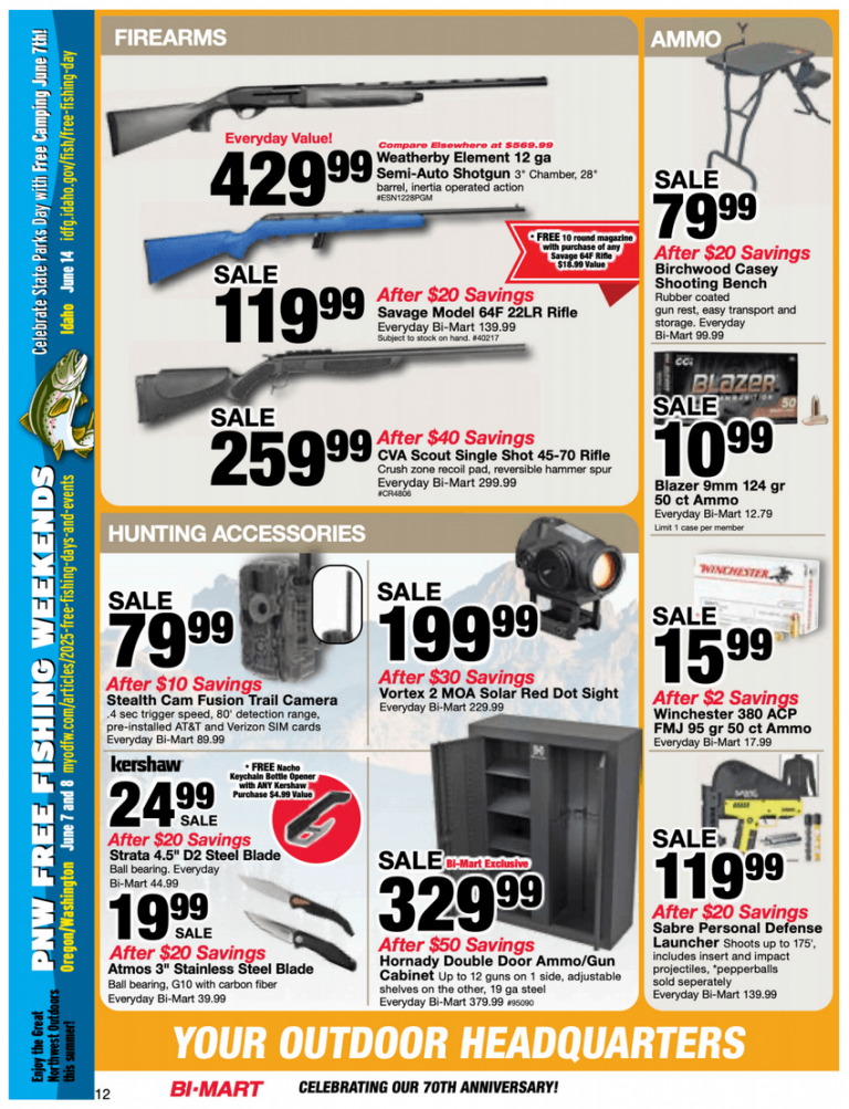 Bi-Mart Weekly Ad Apr 29 – May 19, 2025